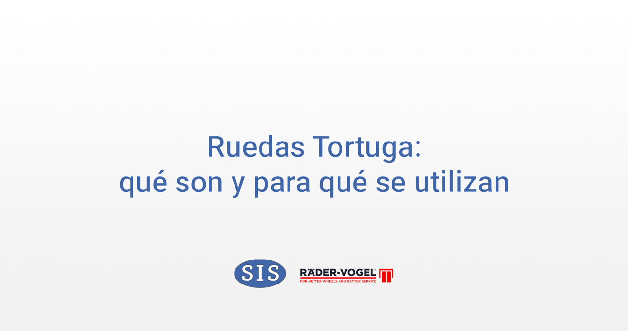 Ruedas tortuga, ¿qué son y para qué se utilizan? - Slind Parts